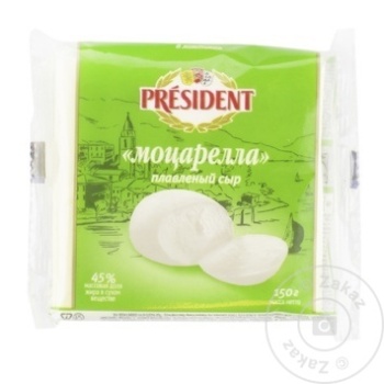 Branza topita President Mozzarela feliata 150g - comandă cele mai bune ...